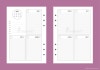 6공 다이어리 속지 위클리weekly A5 디자인 양식 4탄 네이버 블로그
